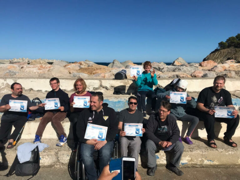 Stage Handisub à Cerbère - CODEP37 FFESSM