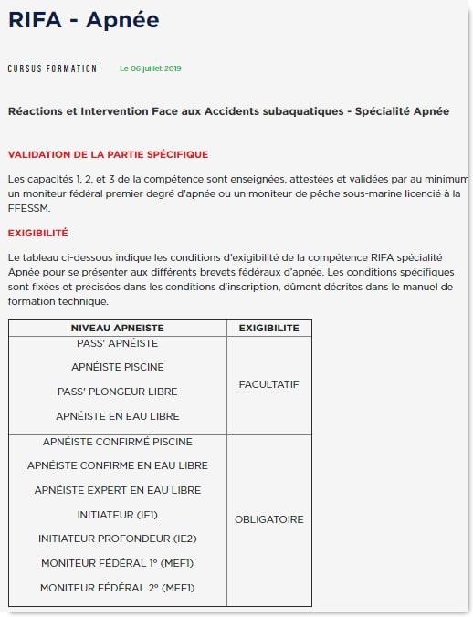 Secourisme - CODEP37 FFESSM